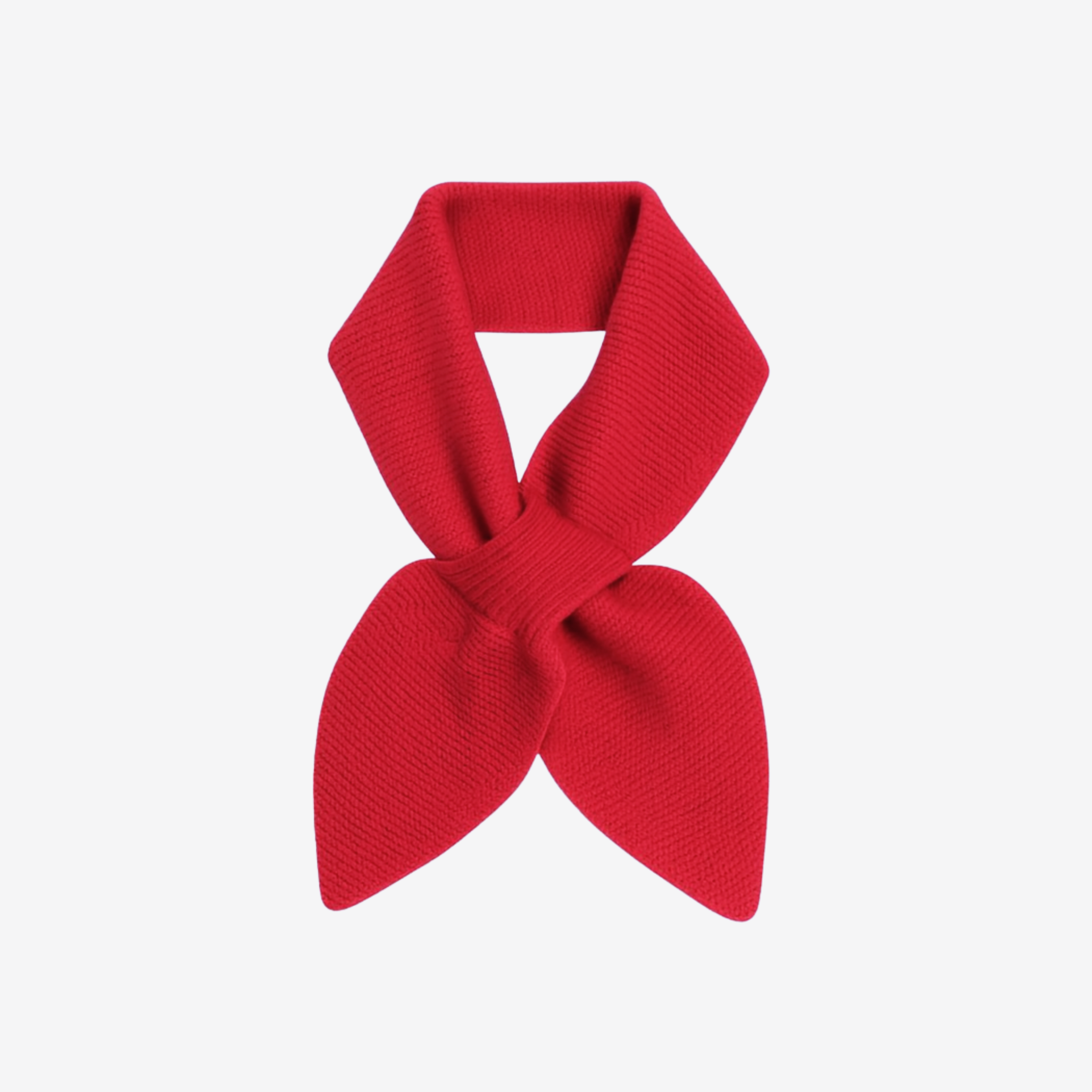 Red Cashmere Neck Scarf – MANDKHAI